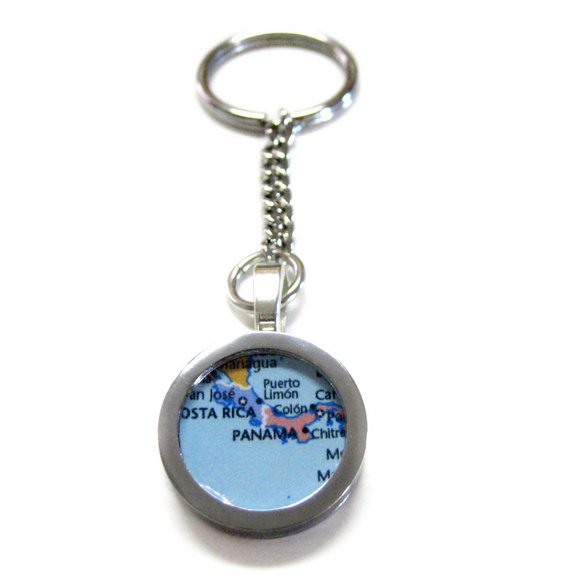 Kiola Designs | Accessories | Panama Map Key Chain | Poshmark